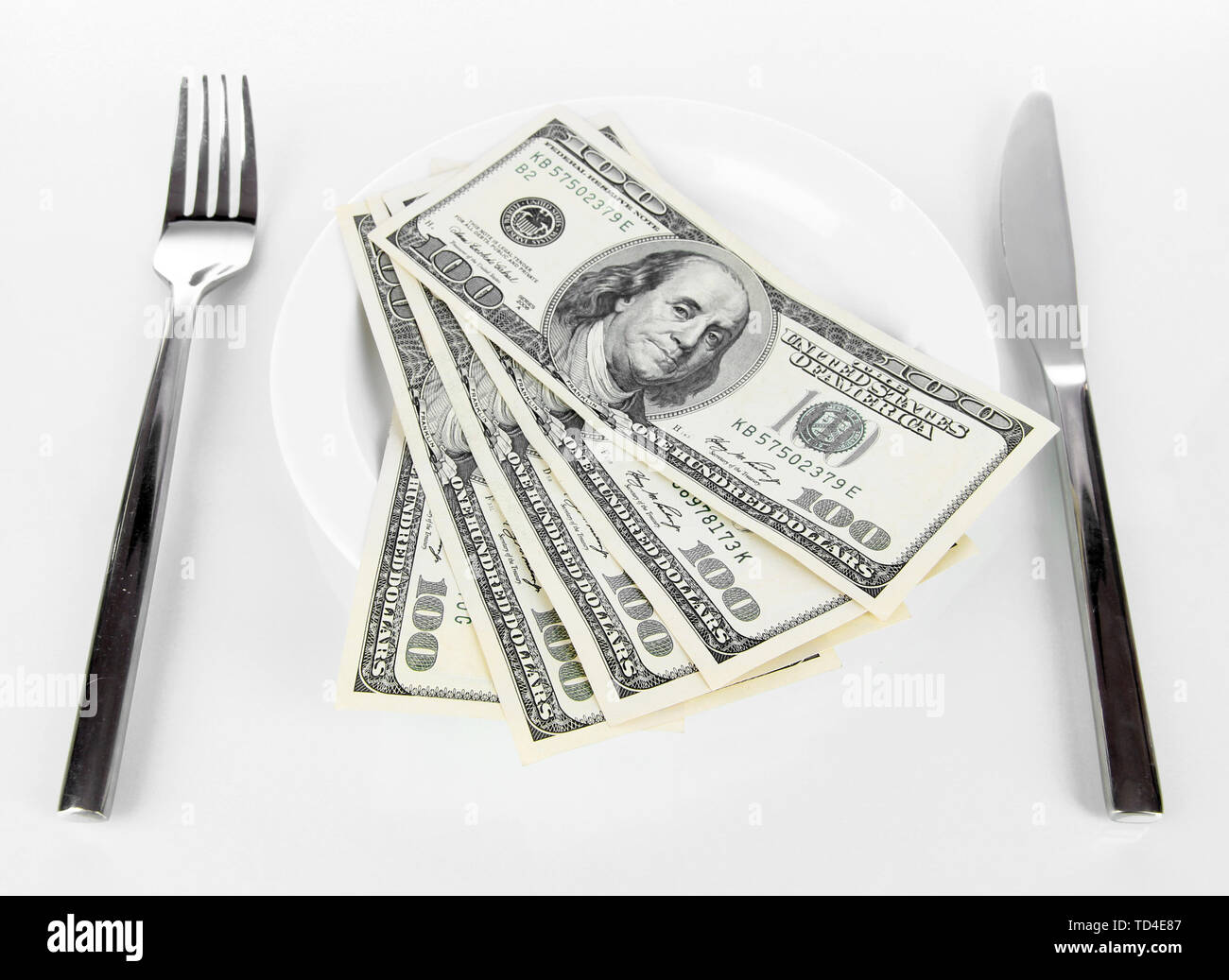 Table setting plate knife check hi-res stock photography and images - Alamy