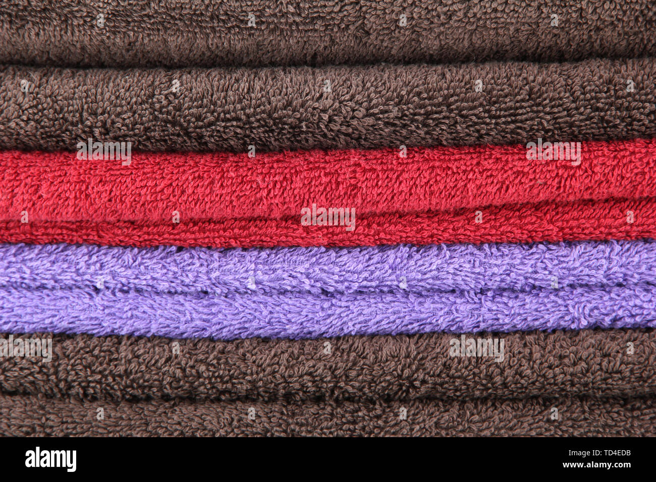 Colorful towels background Stock Photo - Alamy