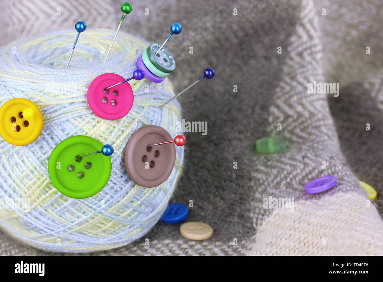 Buttons of different shapes, sizes and colors Stock Photo - Alamy