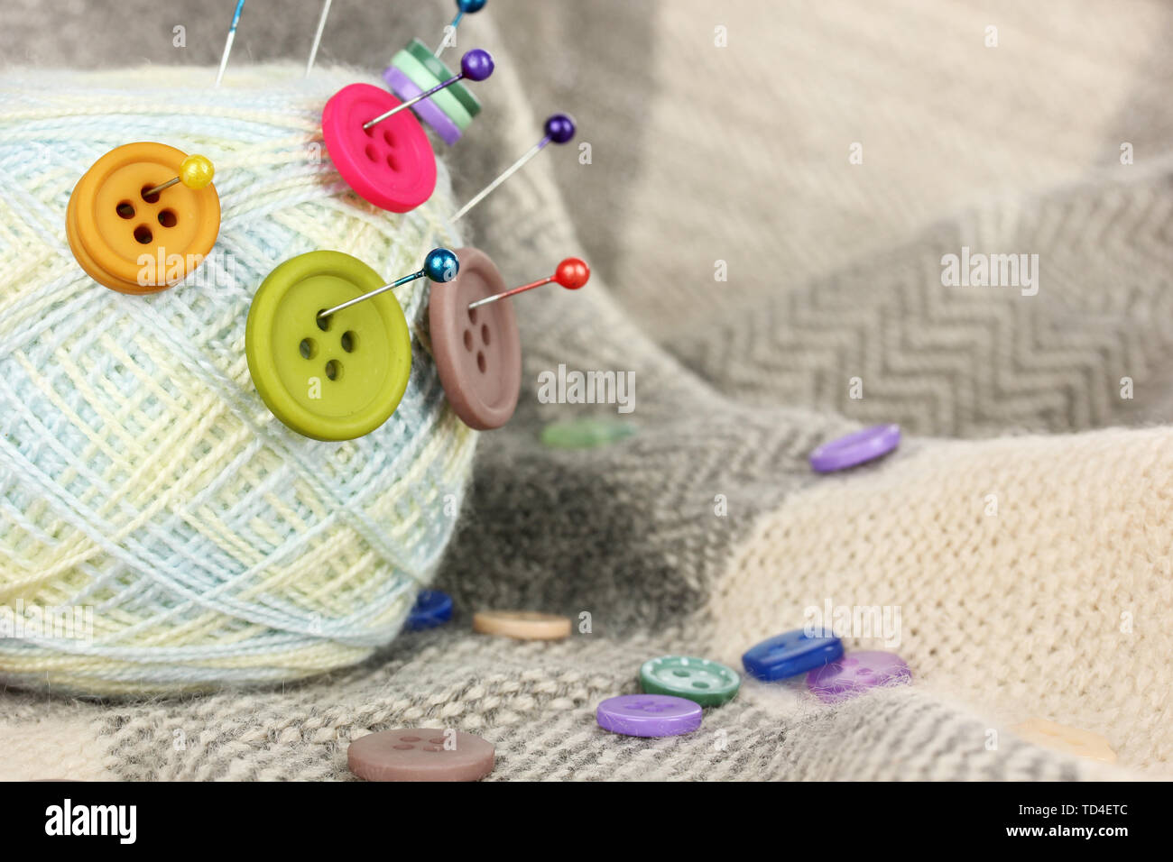 Buttons of different shapes, sizes and colors Stock Photo - Alamy