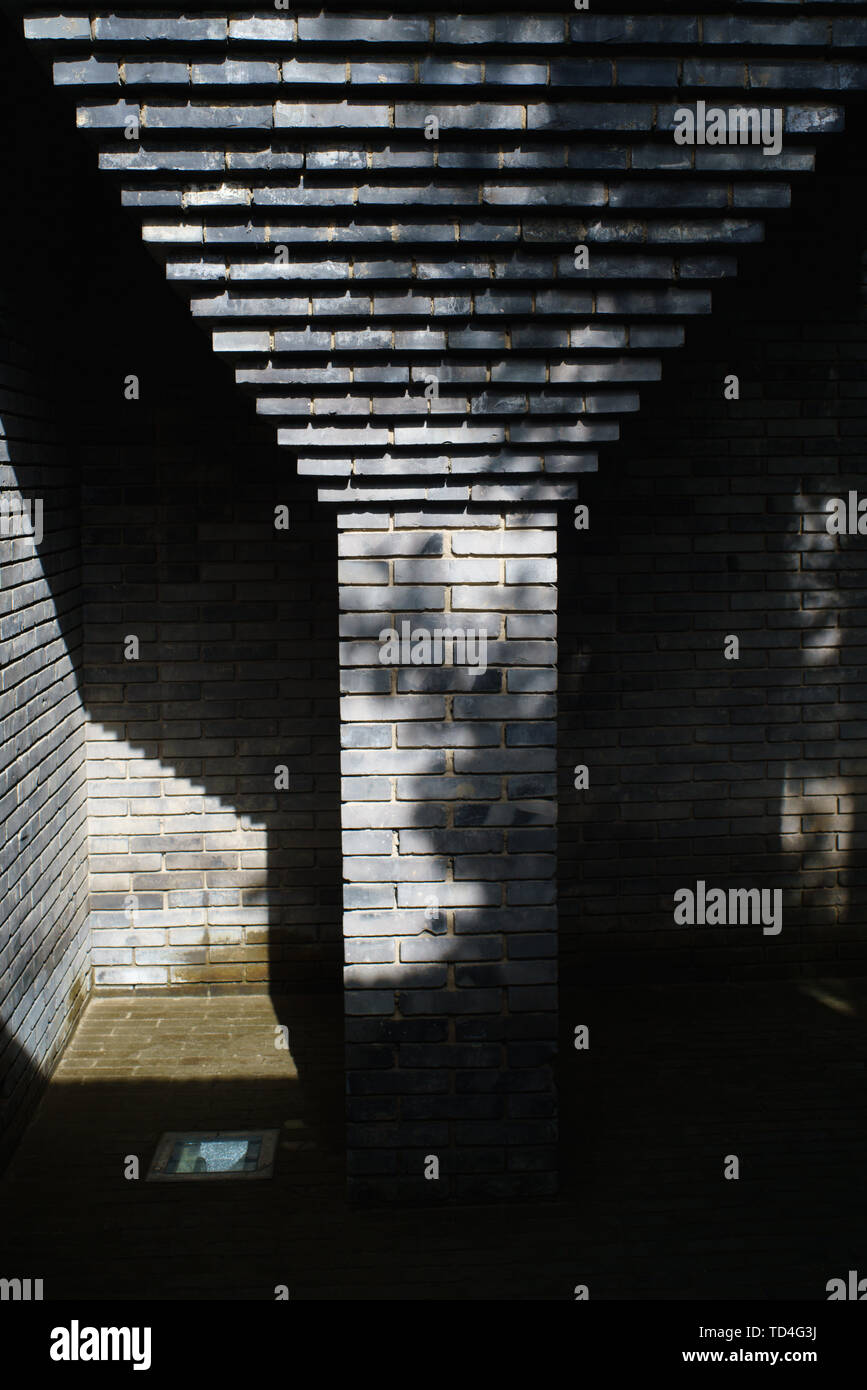 Beijing Red Brick Art Gallery Stock Photo - Alamy