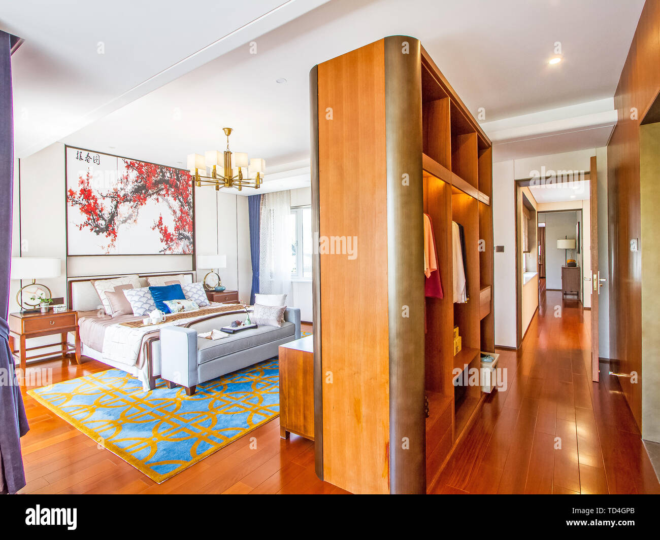 Bedroom, sleep, comfortable and comfortable rest environment, different ...