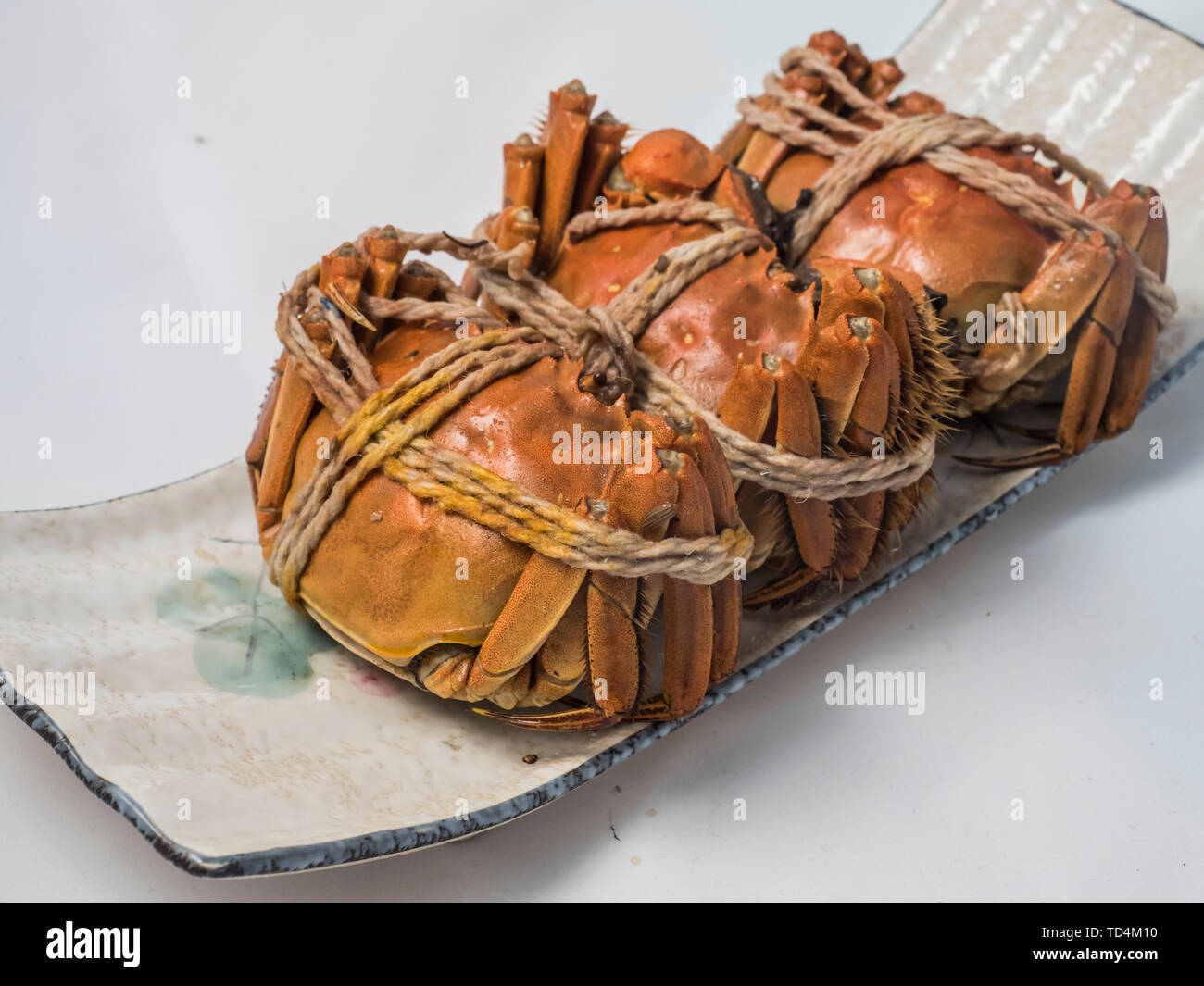 Lunch with hairy crabs hi-res stock photography and images - Alamy