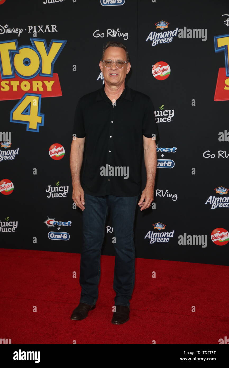 Los Angeles, California, USA. 11th June, 2019. Tom Hanks attends the ...