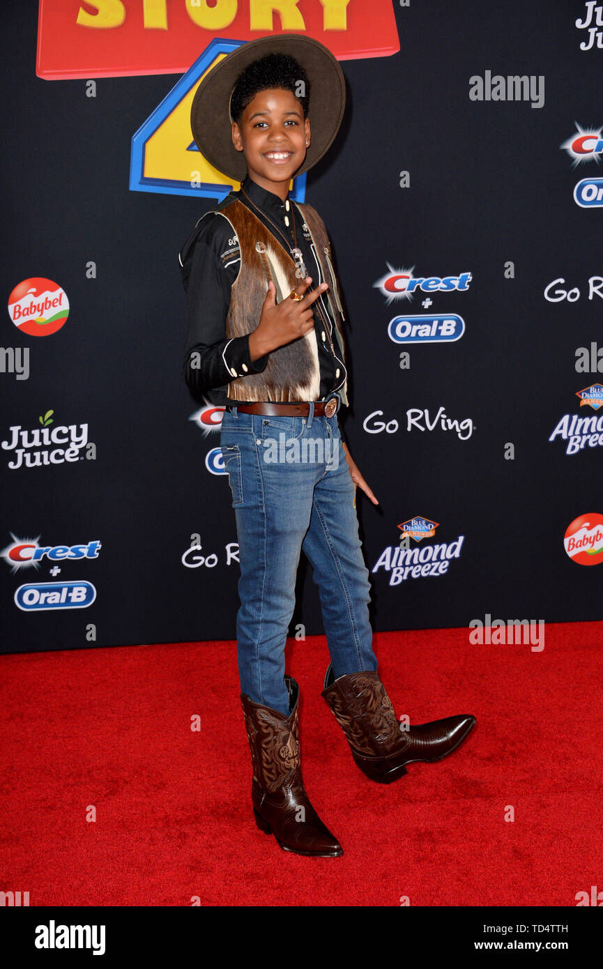 Los Angeles, California, USA. 11th June, 2019. JD McCrary at the world ...