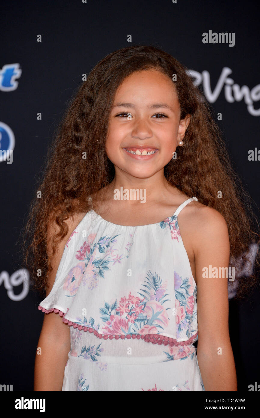 Los Angeles, California, USA. 11th June, 2019. Maliah Good at the world ...