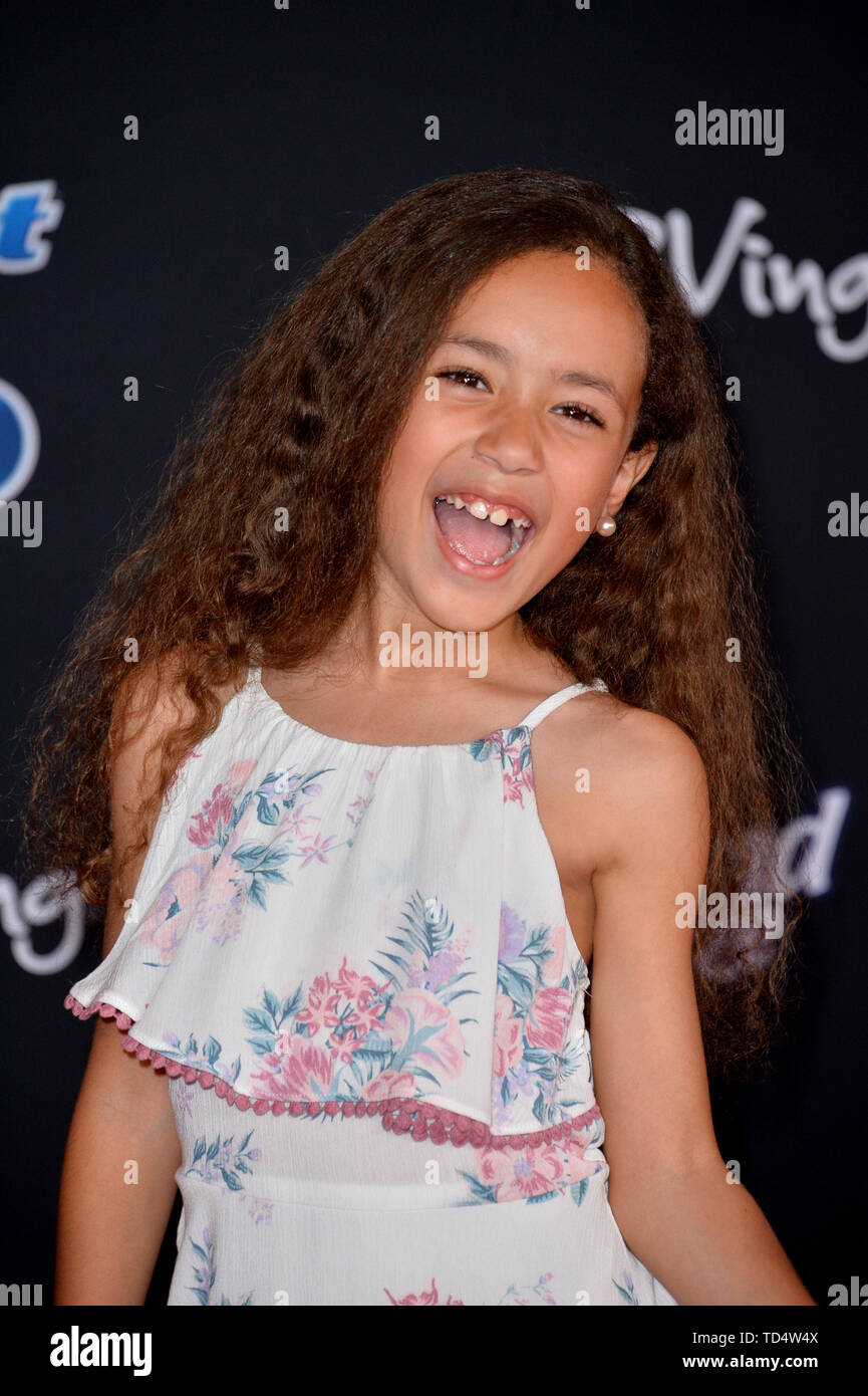 Los Angeles, California, USA. 11th June, 2019. Maliah Good at the world ...