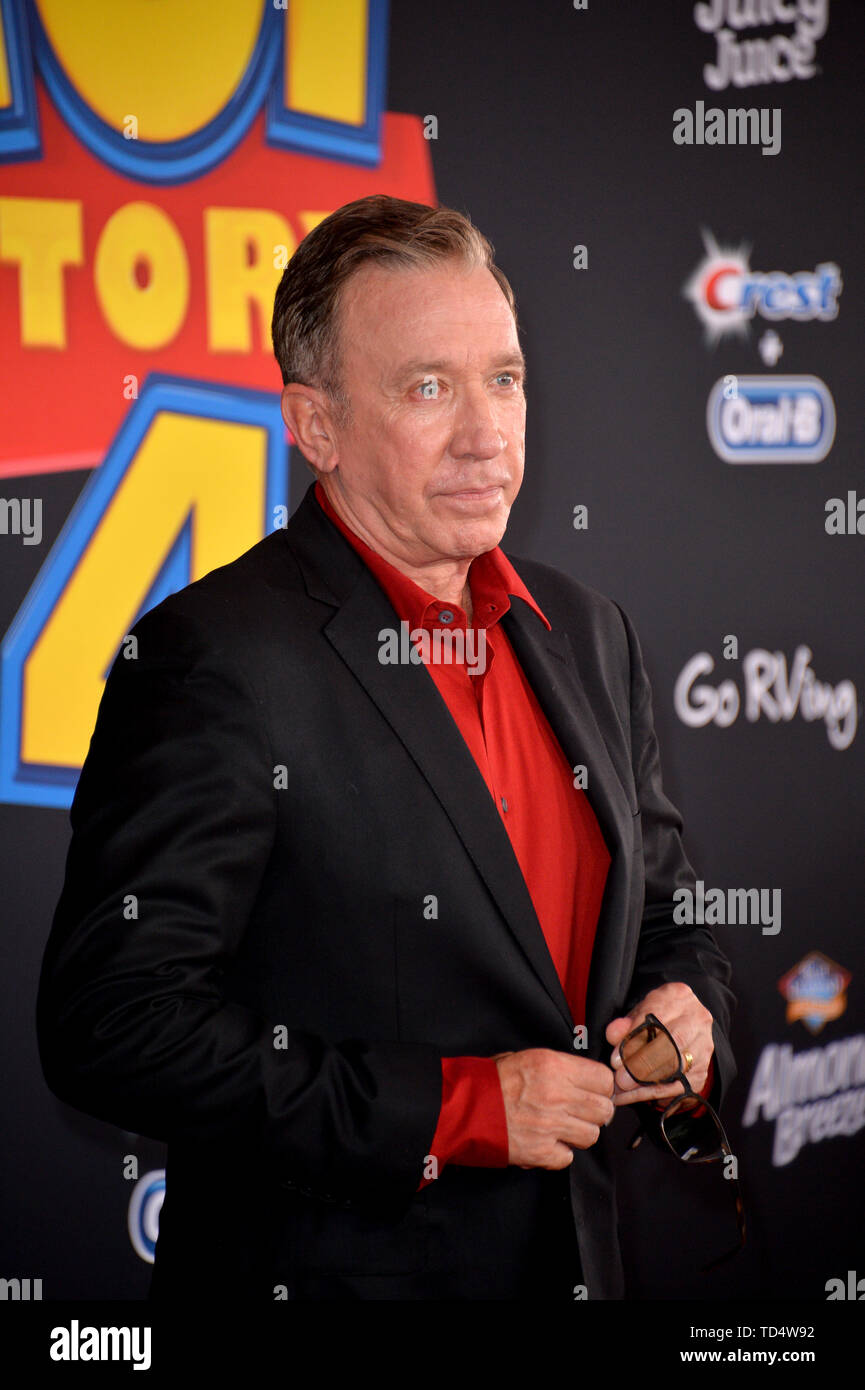 Los Angeles, California, USA. 11th June, 2019. Tim Allen at the world ...