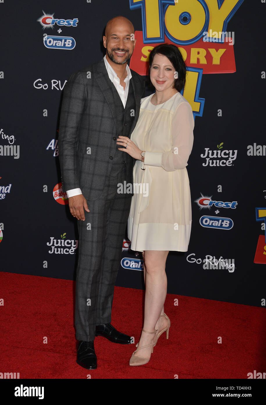 Los Angeles, USA. 11th June, 2019. Keegan-Michael Key, Elisa Key 052 ...