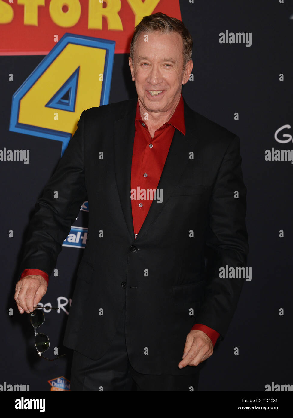 Los Angeles, USA. 11th June, 2019. Tim Allen 020 arrives at the ...