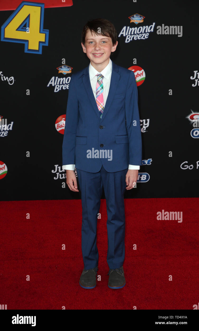 HOLLYWOOD, CA - JUNE 11: Jack McGraw, at The Premiere Of Disney And Pixar's "Toy Story 4" at El ...