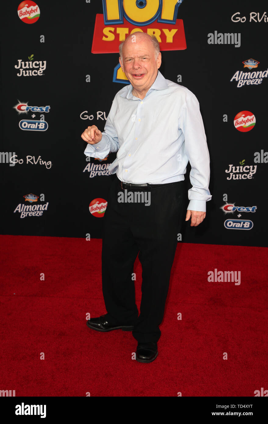 HOLLYWOOD, CA - JUNE 11: Wallace Shawn, at The Premiere Of Disney And ...