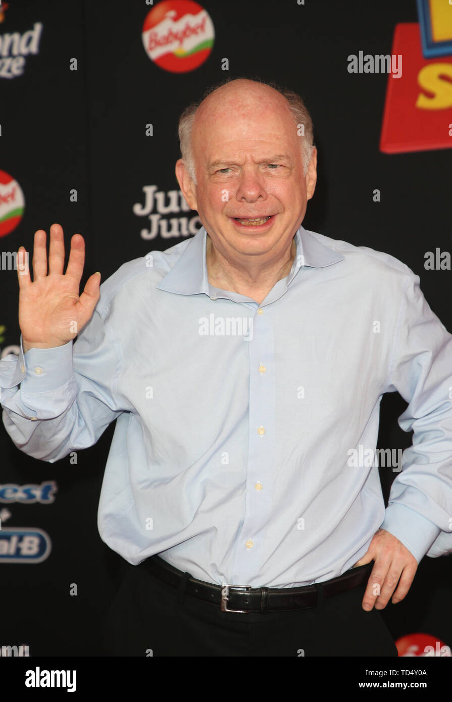 HOLLYWOOD, CA - JUNE 11: Wallace Shawn, at The Premiere Of Disney And ...