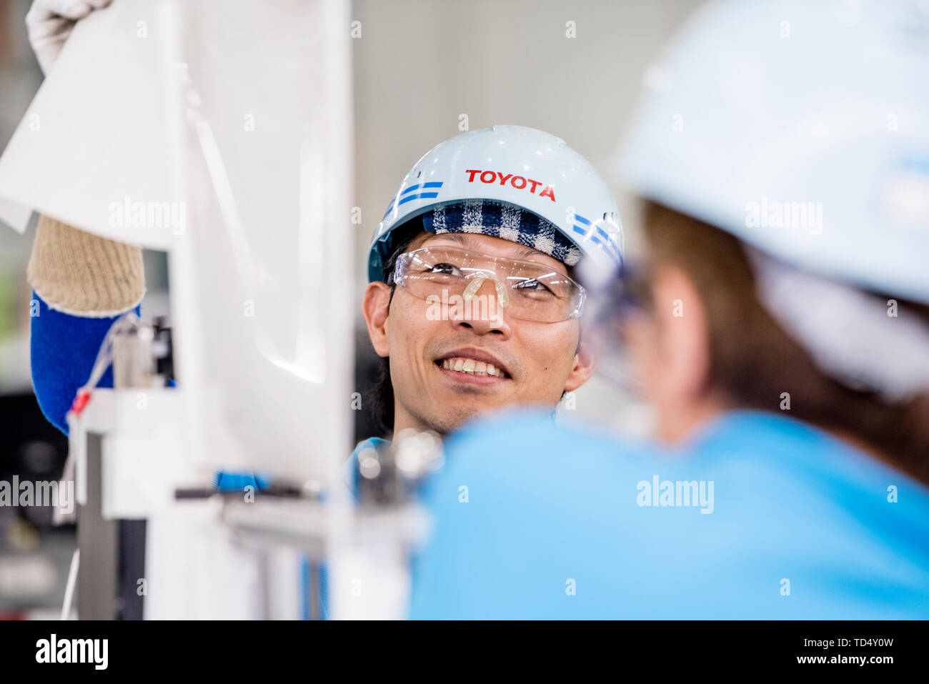 JULY 6, 2018 - File Photo - Toyota employees assemble a Toyota Mirai ...