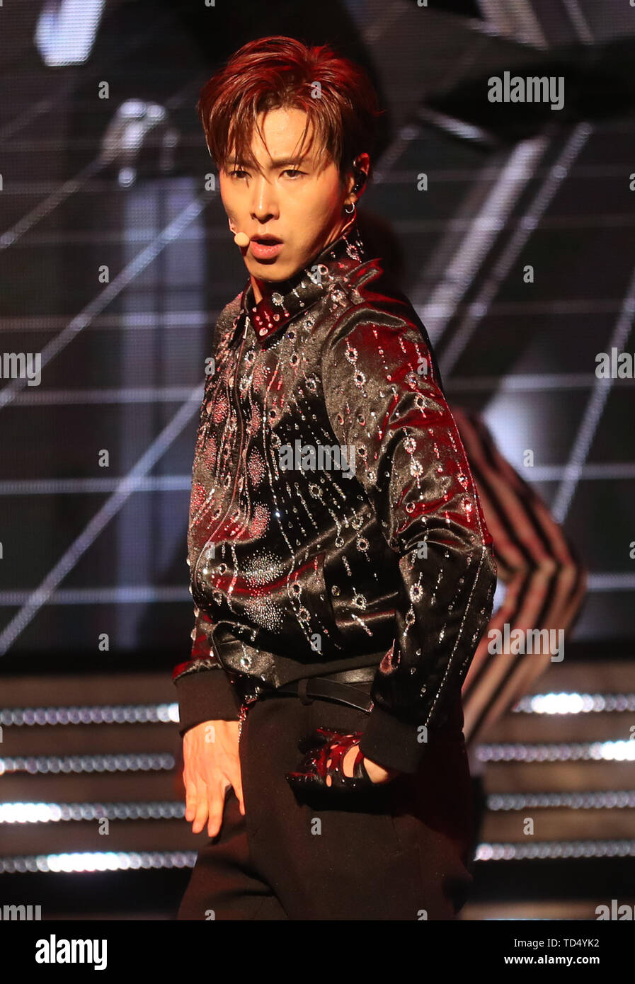 12th June, 2019. S. Korean singer U-Know Yunho U-Know Yunho, a member ...