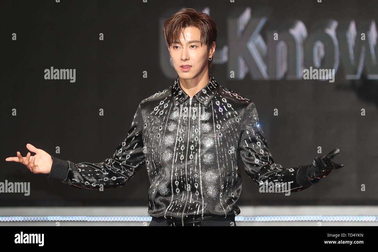 12th June, 2019. S. Korean singer U-Know Yunho U-Know Yunho, a member ...