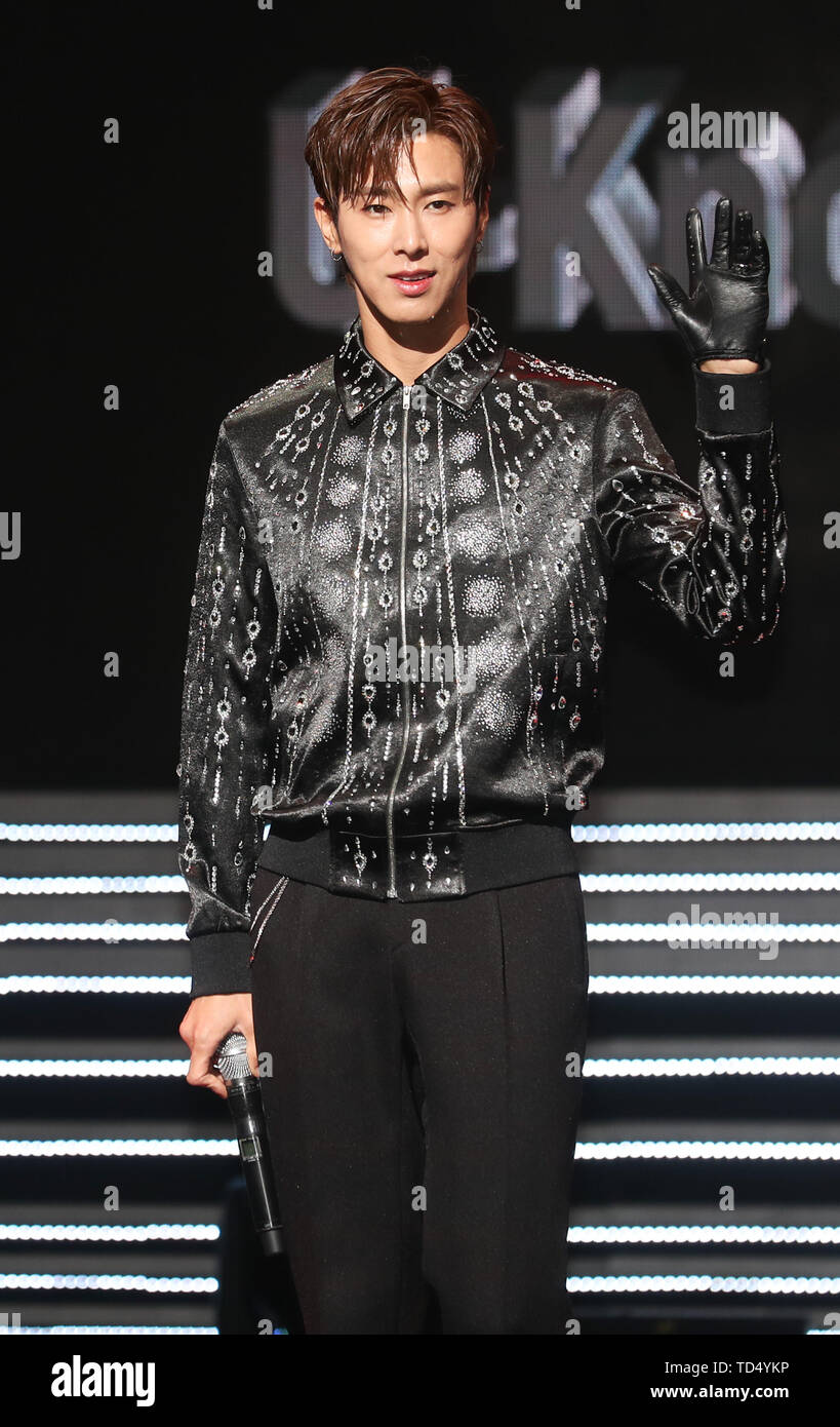 12th June, 2019. S. Korean singer U-Know Yunho U-Know Yunho, a member ...