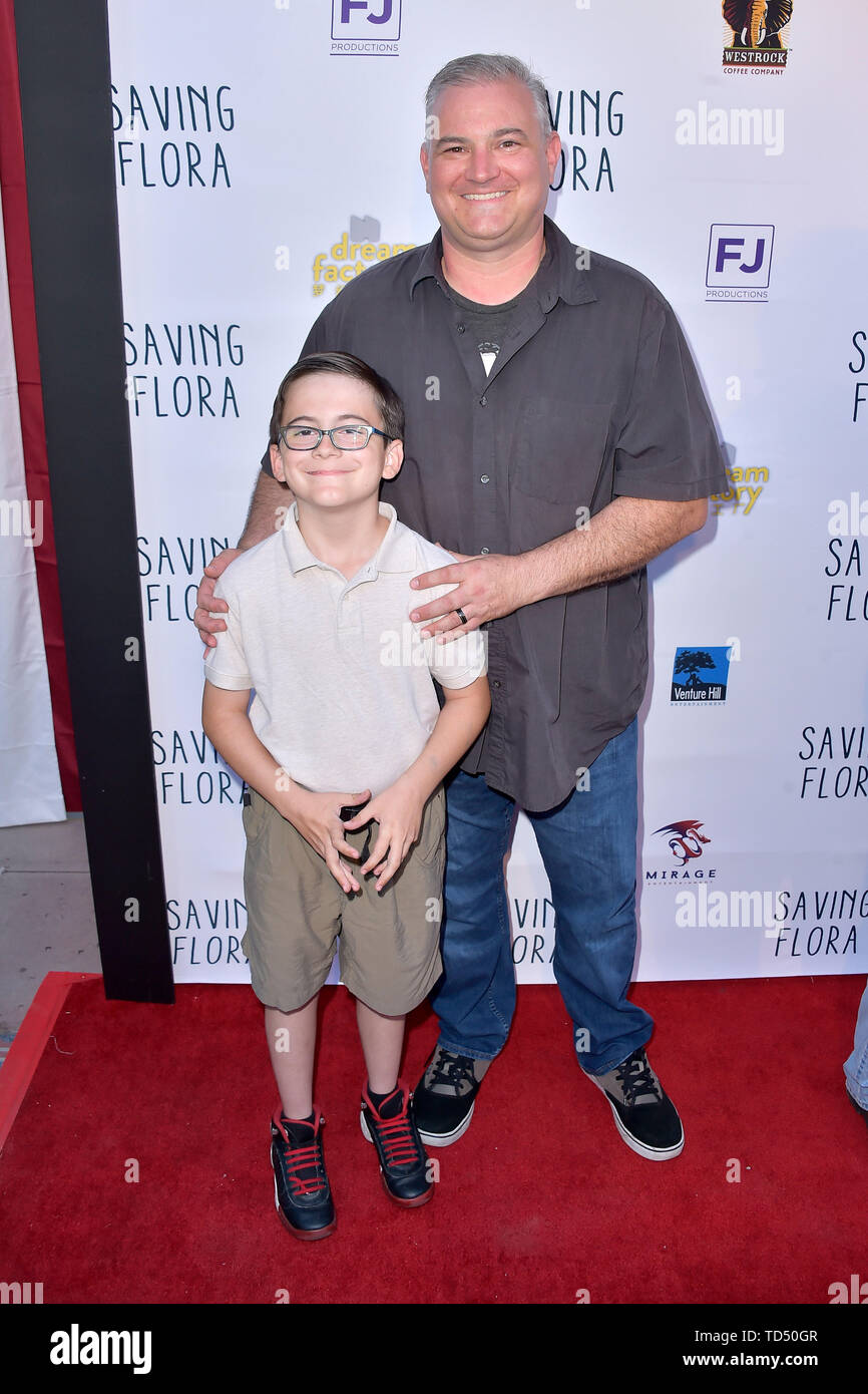 Michael Patrick McGill with accompanist at the premiere of the movie 'Saving Flora' at the ...