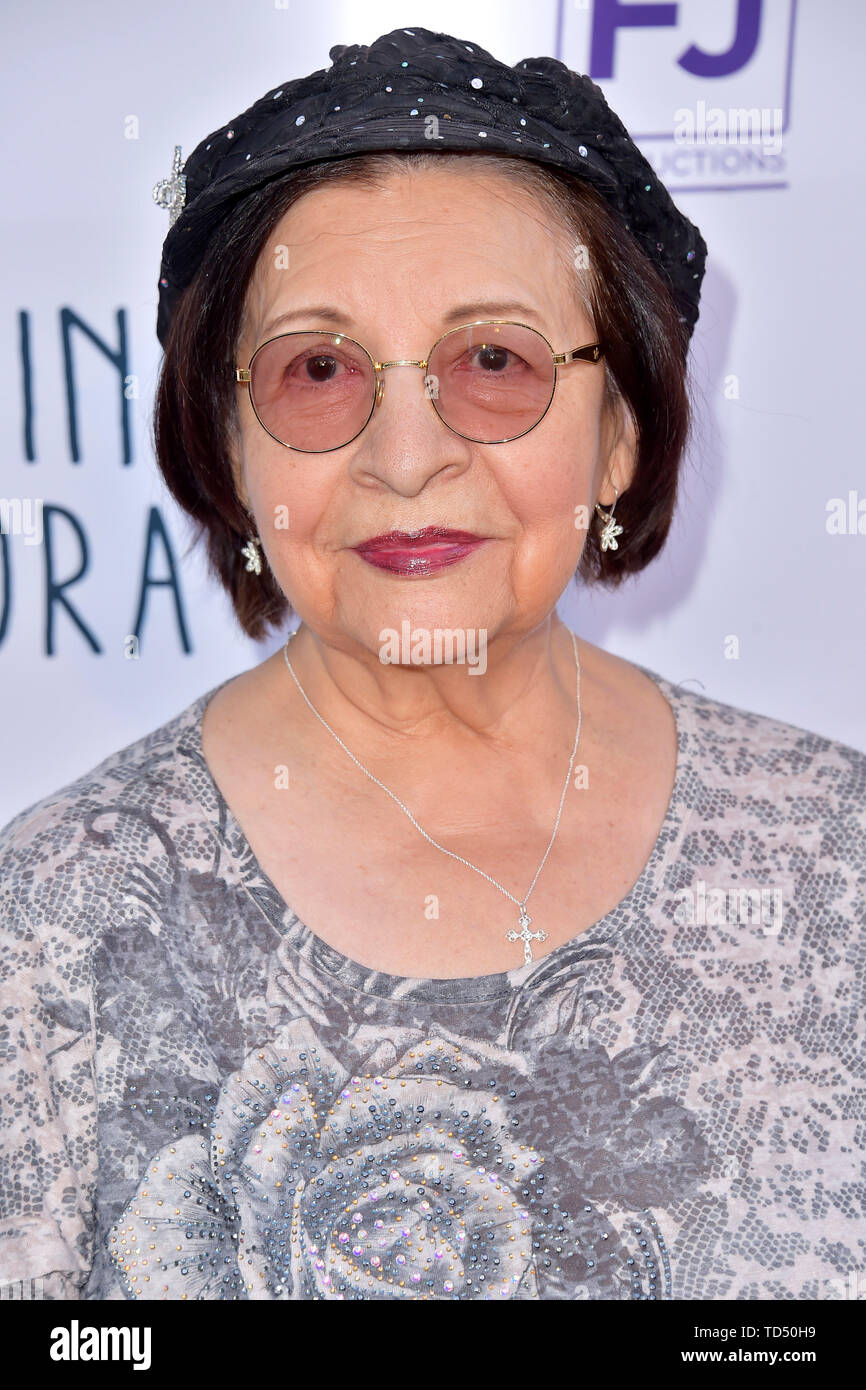 Virginia Montero at the premiere of the movie 'Saving Flora' at the ...