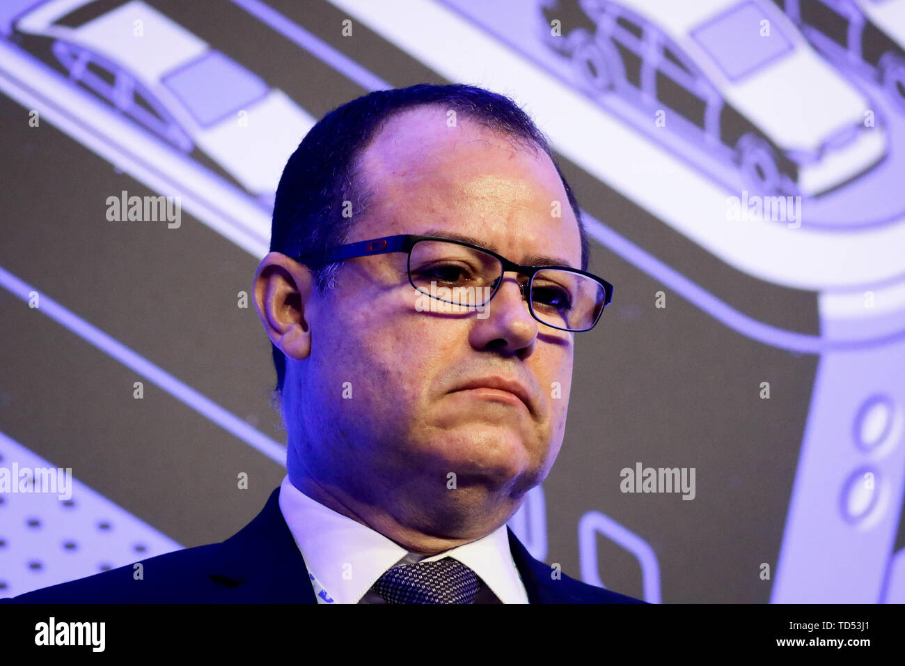 Sao Paulo, Brazil. 12th June, 2019. In the photo, Jonas de Magalhães ...