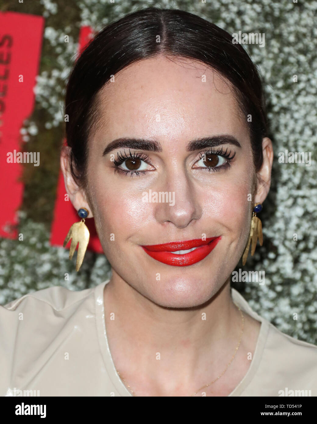 WEST HOLLYWOOD, LOS ANGELES, CALIFORNIA, USA - JUNE 11: Louise Roe ...