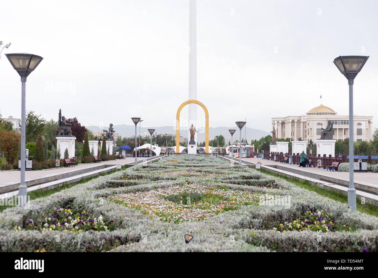 Dushanbe. 13th Apr, 2019. Photo taken on April 13, 2019 shows a ...
