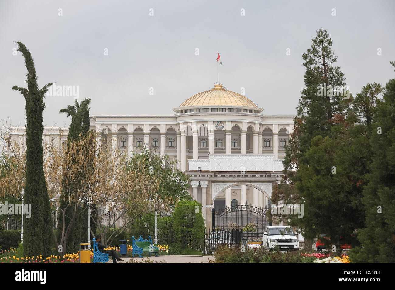 Dushanbe. 13th Apr, 2019. Photo taken on April 13, 2019 shows the ...