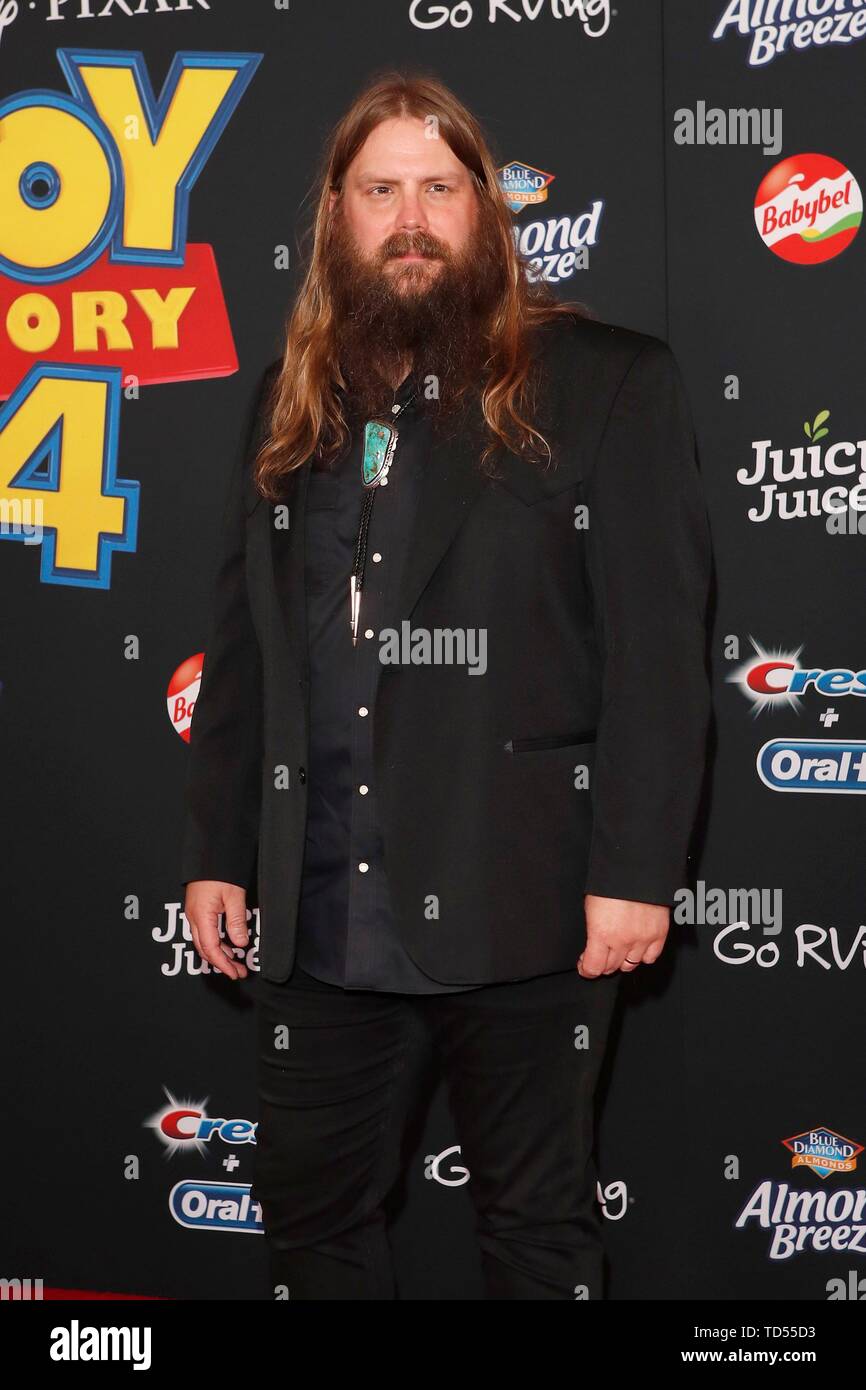 Chris Stapleton at arrivals for TOY STORY 4 Premiere, El Capitan ...