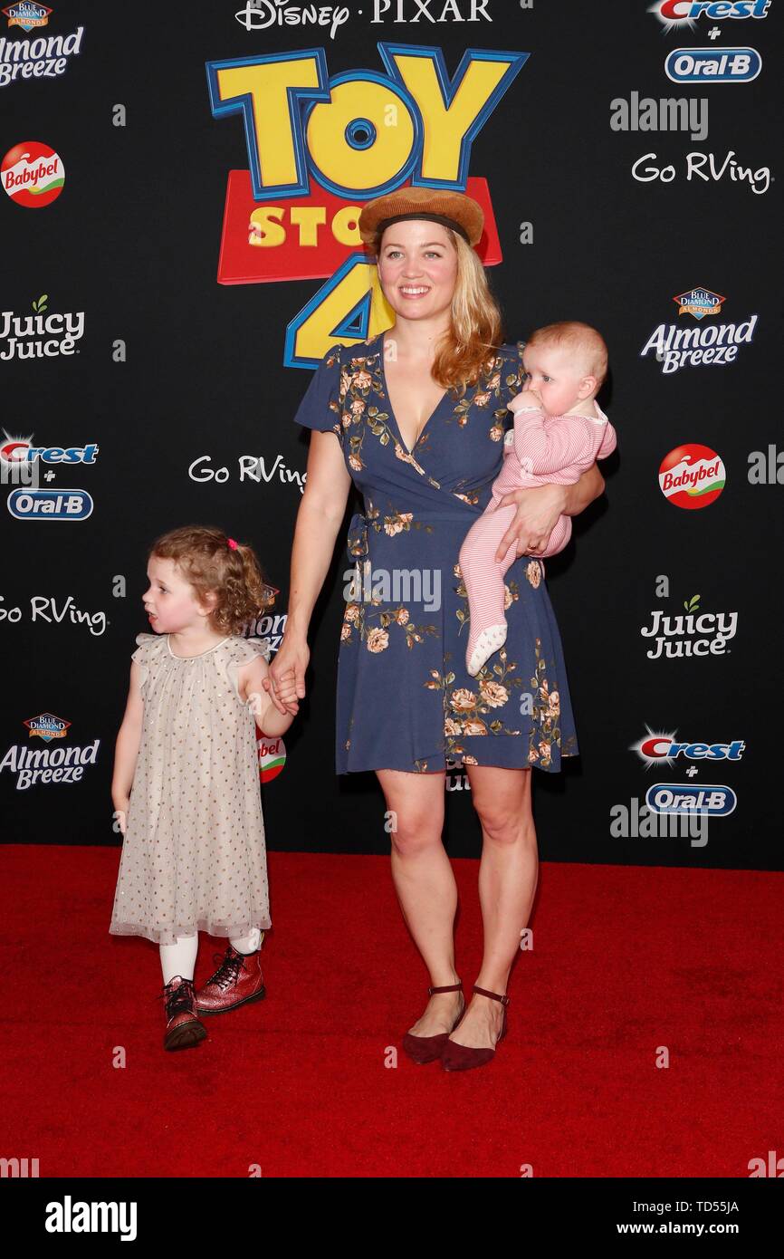 Los Angeles, CA, USA. 11th June, 2019. Shane Maness, Erika Christensen ...