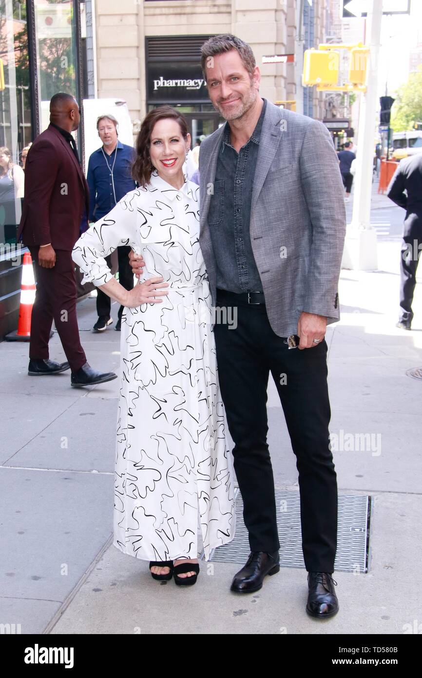 New York, NY, USA. 12th June, 2019. Miriam Shor and Peter Hermann at ...