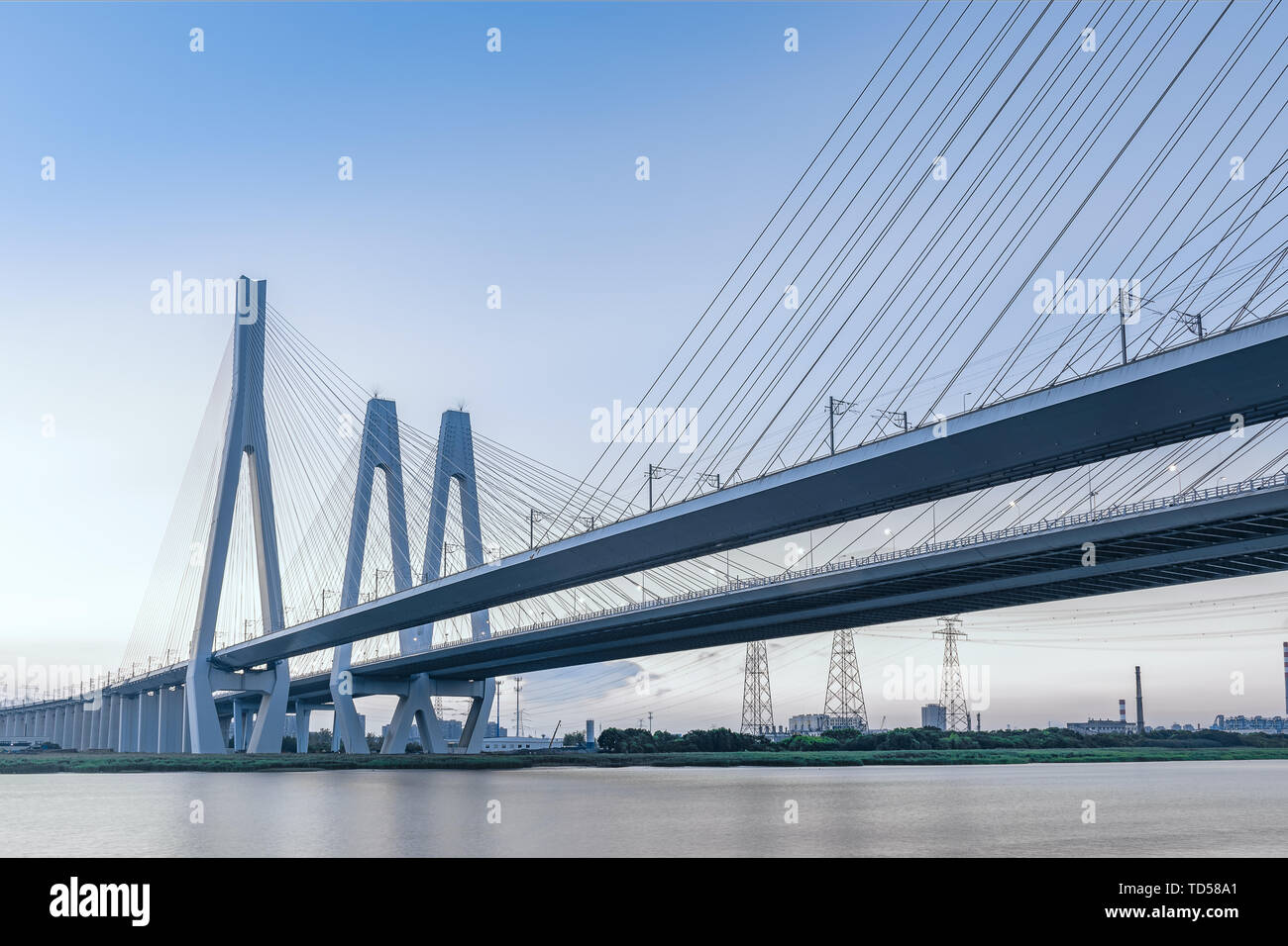 Three bridges stand side by side Stock Photo - Alamy