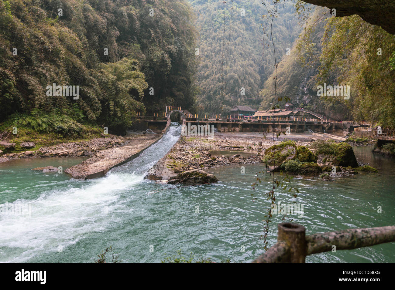 Pengshui Ai River Scenic Area Stock Photo - Alamy