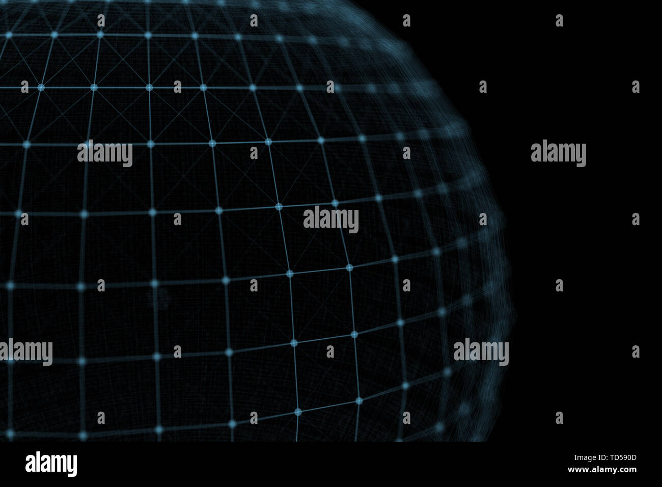 3d illustration futuristic science and technology Stock Photo - Alamy