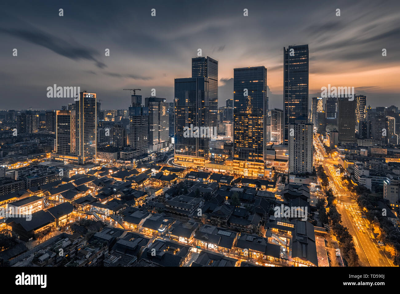 IFS, Taikuri, Chengdu Stock Photo - Alamy