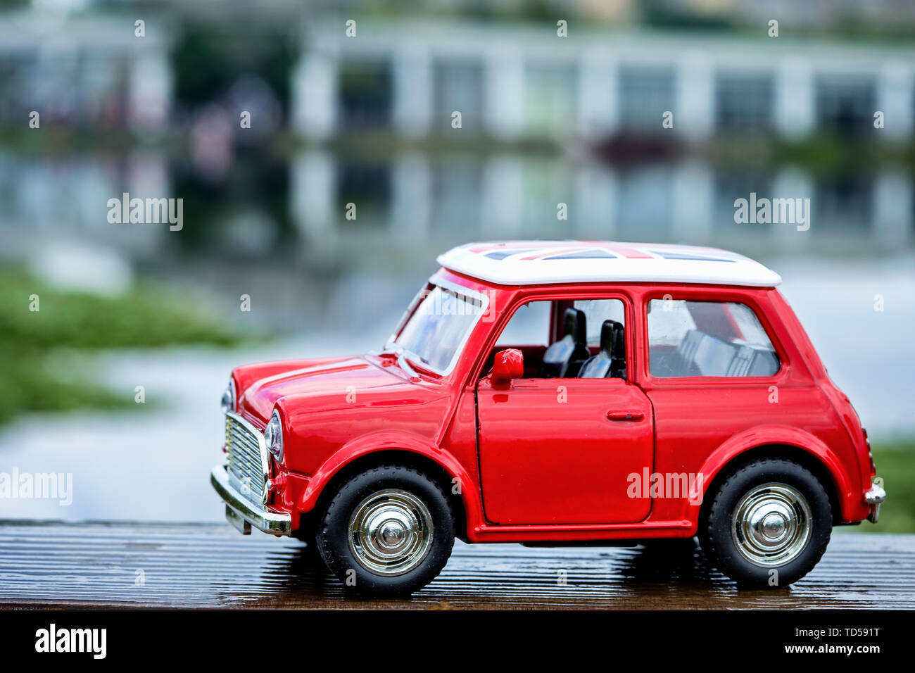 Toy model car Stock Photo - Alamy