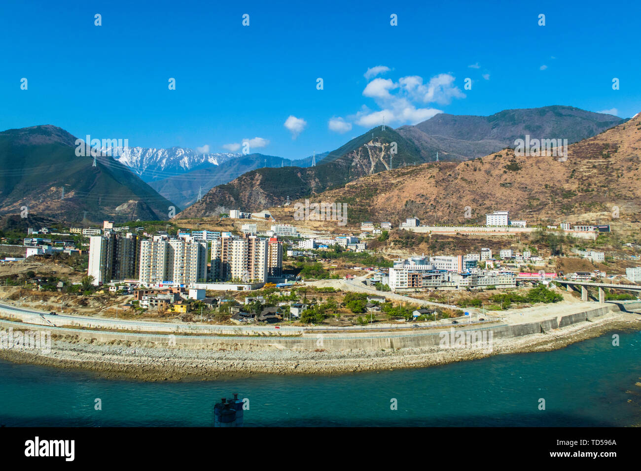 Luding bridge hi-res stock photography and images - Alamy