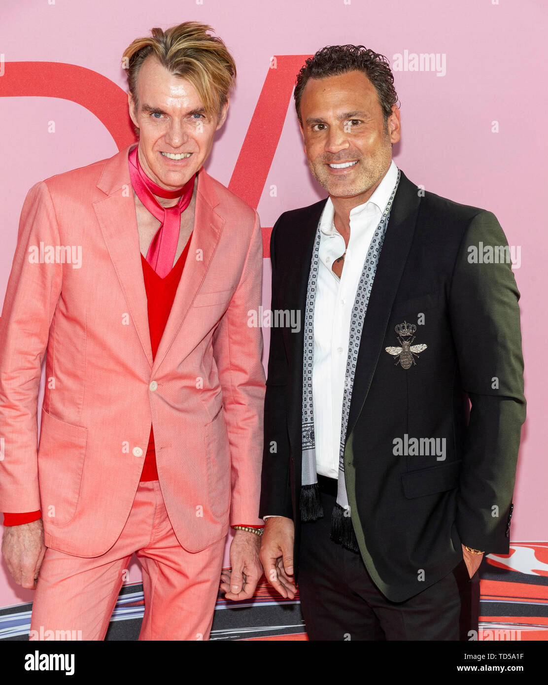 New York, NY - June 03, 2019: Ken Downing and Don Ghermezian attend ...