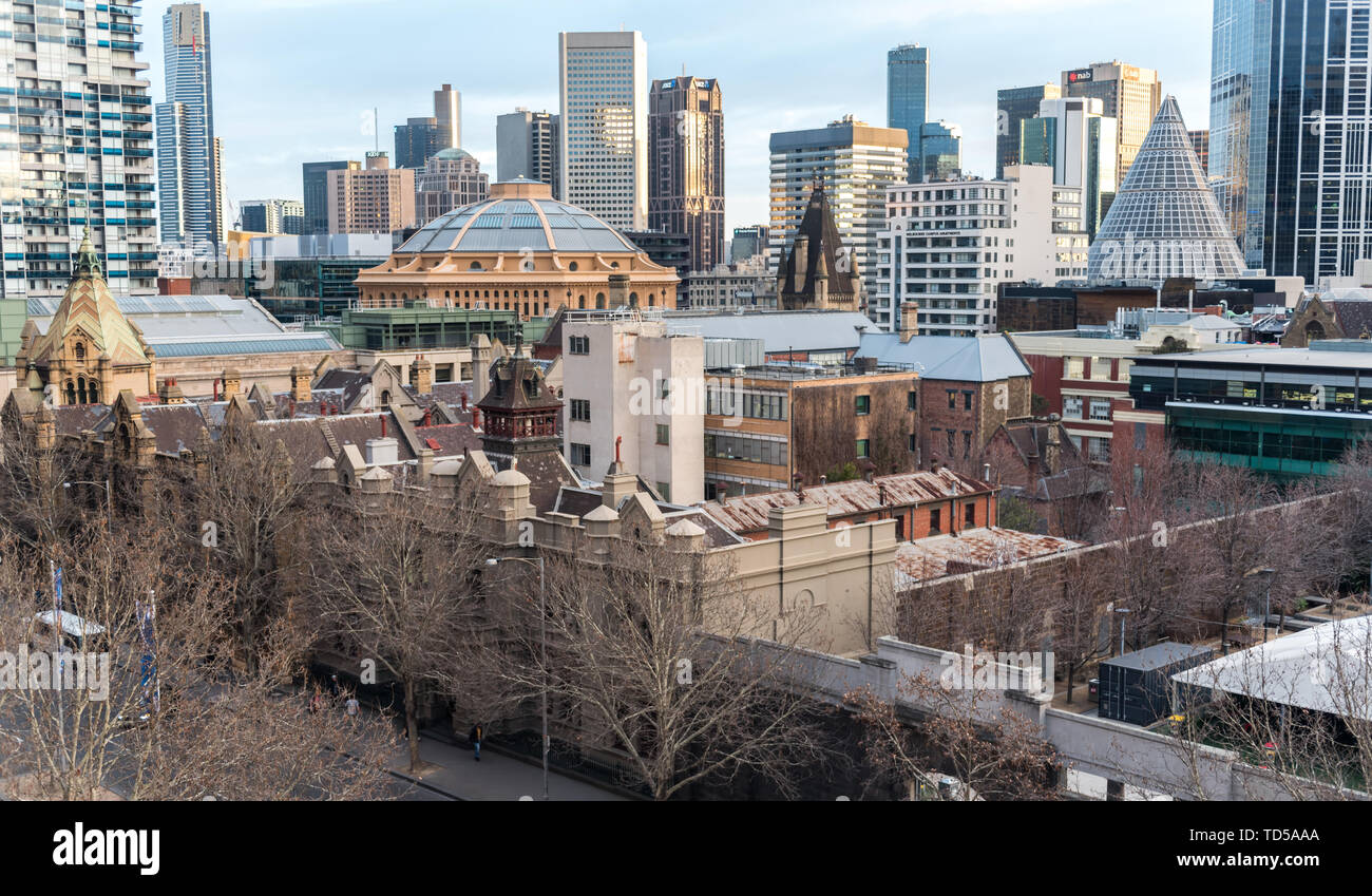 Melbourne City Scenery, Australia Stock Photo - Alamy