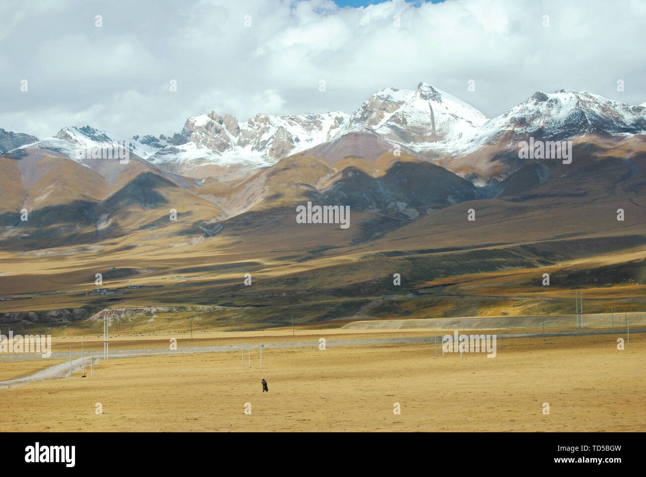 The scenery of the Tibetan mountains Stock Photo - Alamy