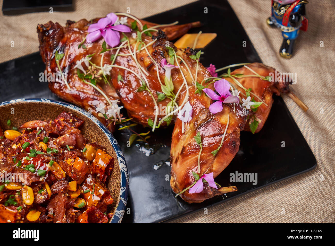 Sichuan-flavored hand-torn rabbit Stock Photo - Alamy