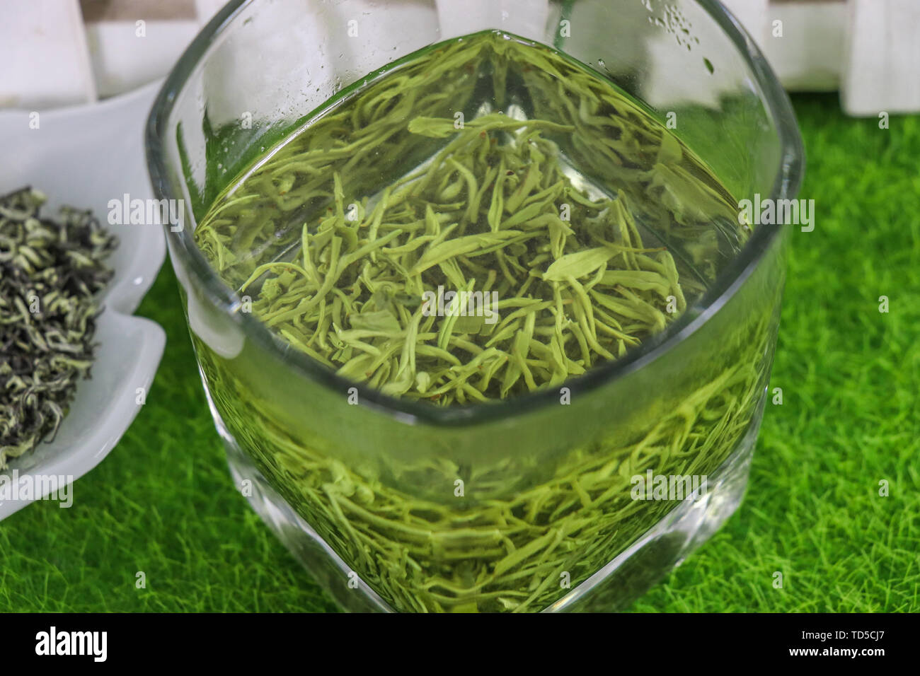 Tea soup tea material Stock Photo - Alamy