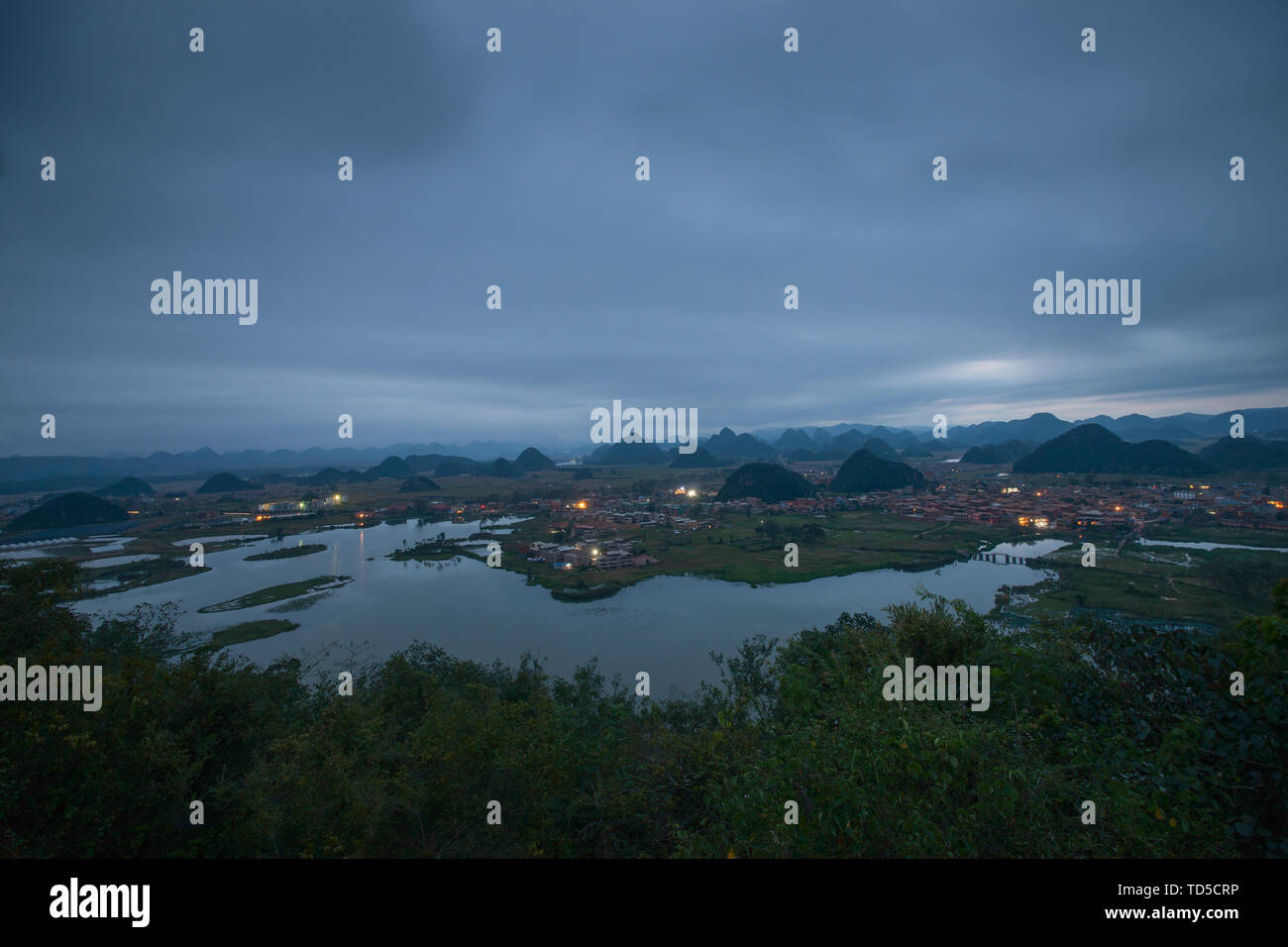 The black scenery of Yunnan Stock Photo - Alamy