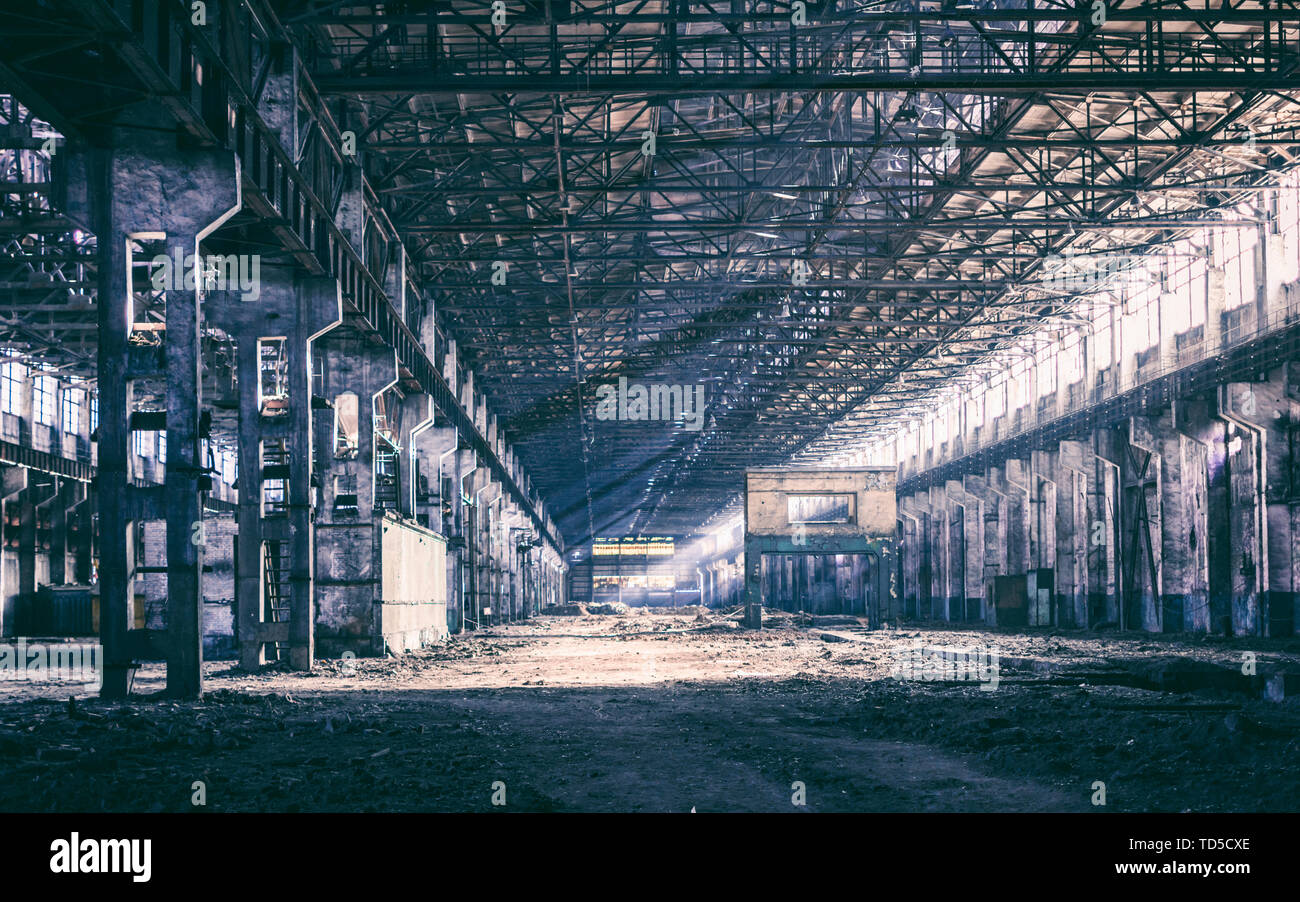 Ruins of Shougang Stock Photo - Alamy