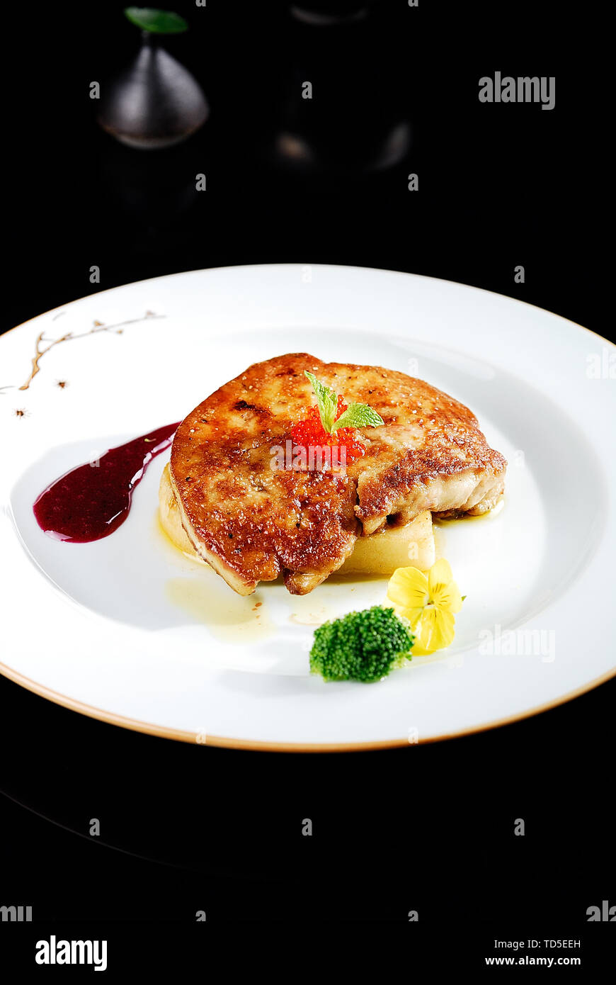 French foie gras Stock Photo - Alamy