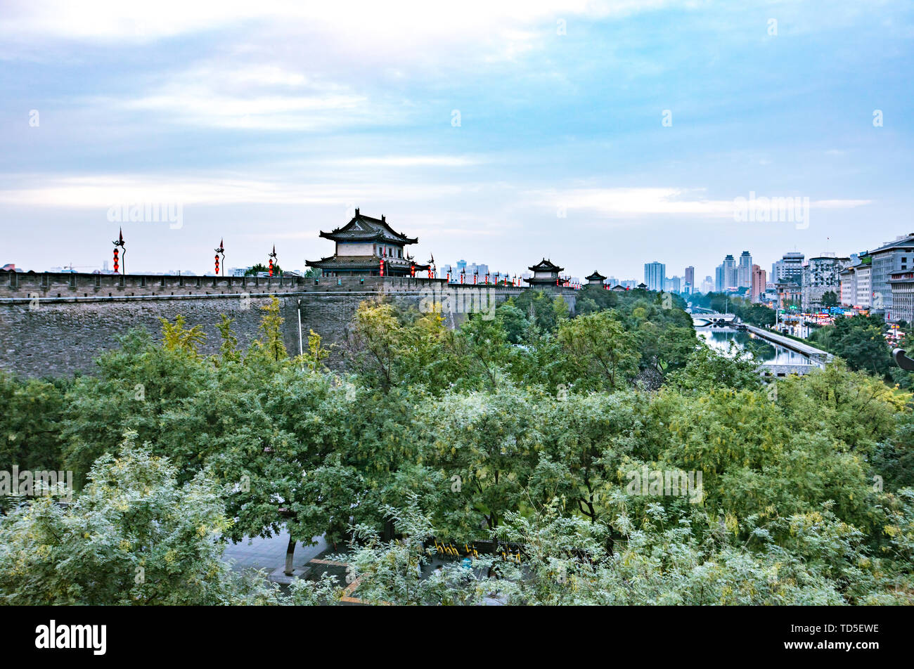 Yongning south gate xian city hi-res stock photography and images - Alamy