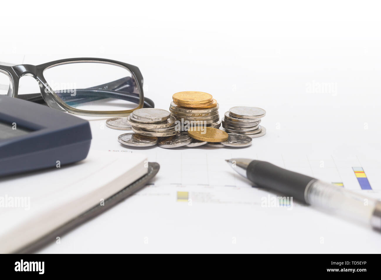 Creative diagram of business accounting concept Stock Photo - Alamy