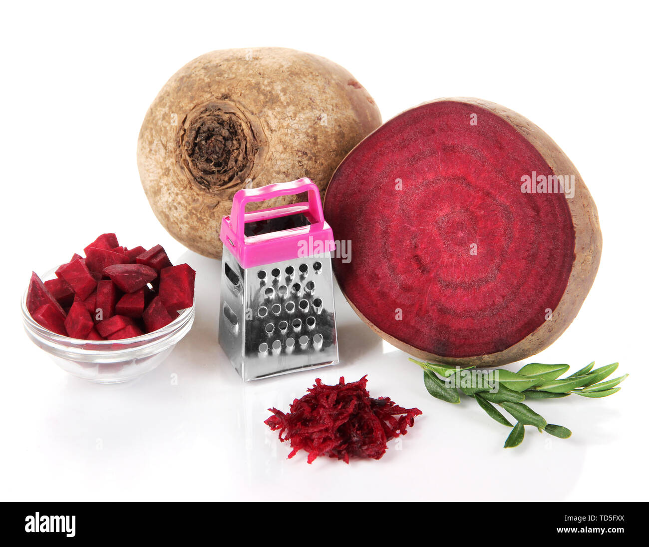 Grated beetroot isolated on hi-res stock photography and images - Alamy