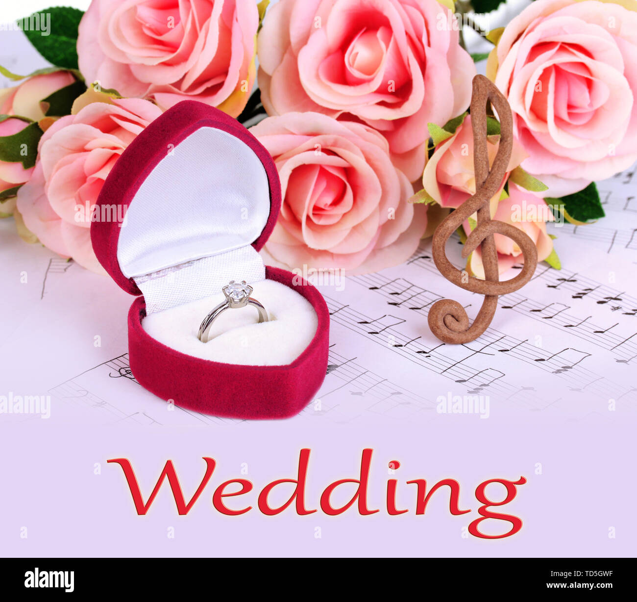 Treble clef ring hi-res stock photography and images - Alamy