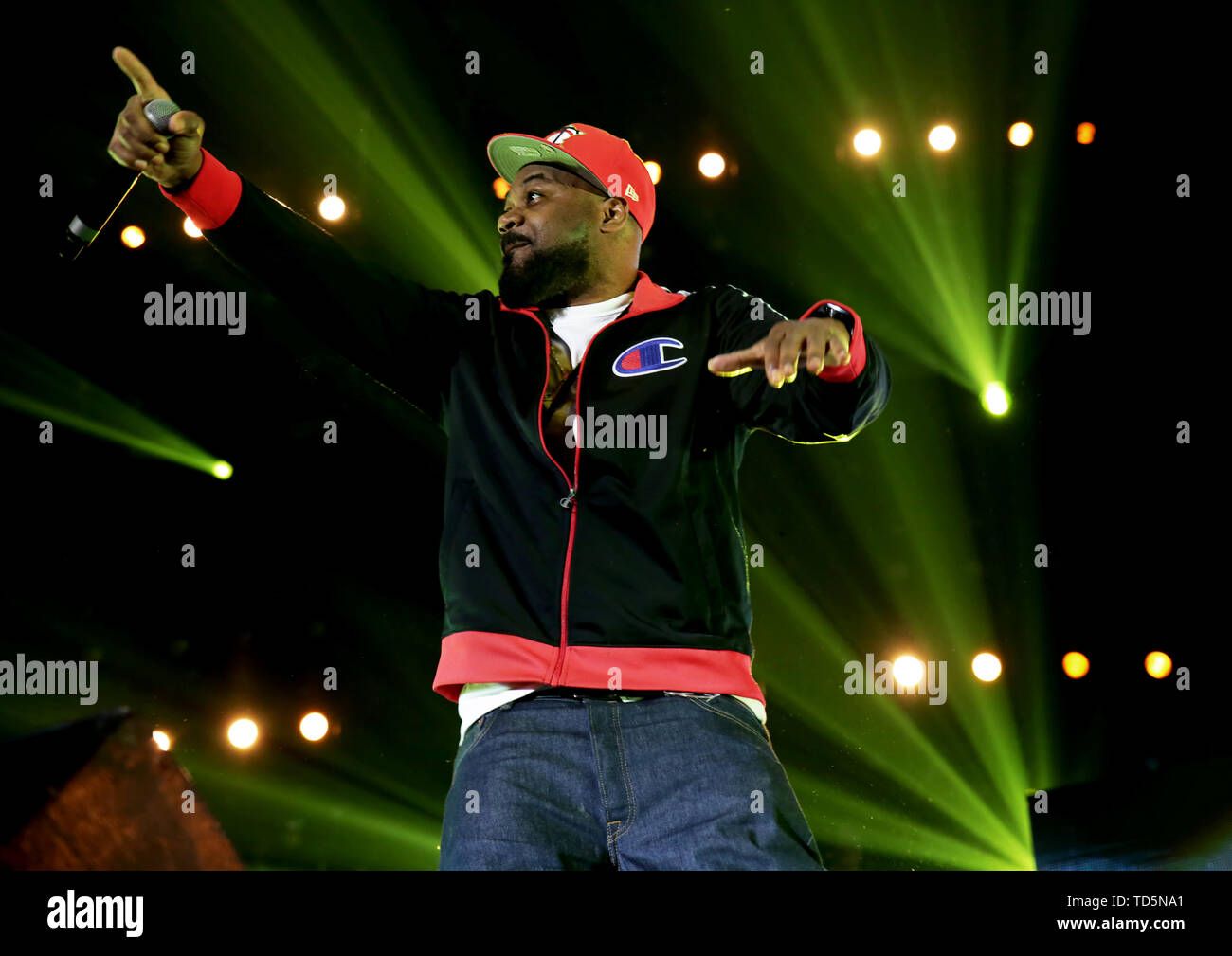 Wu Tang Clan Performing on their 'Gods of Rap' Tour at Manchester Arena ...