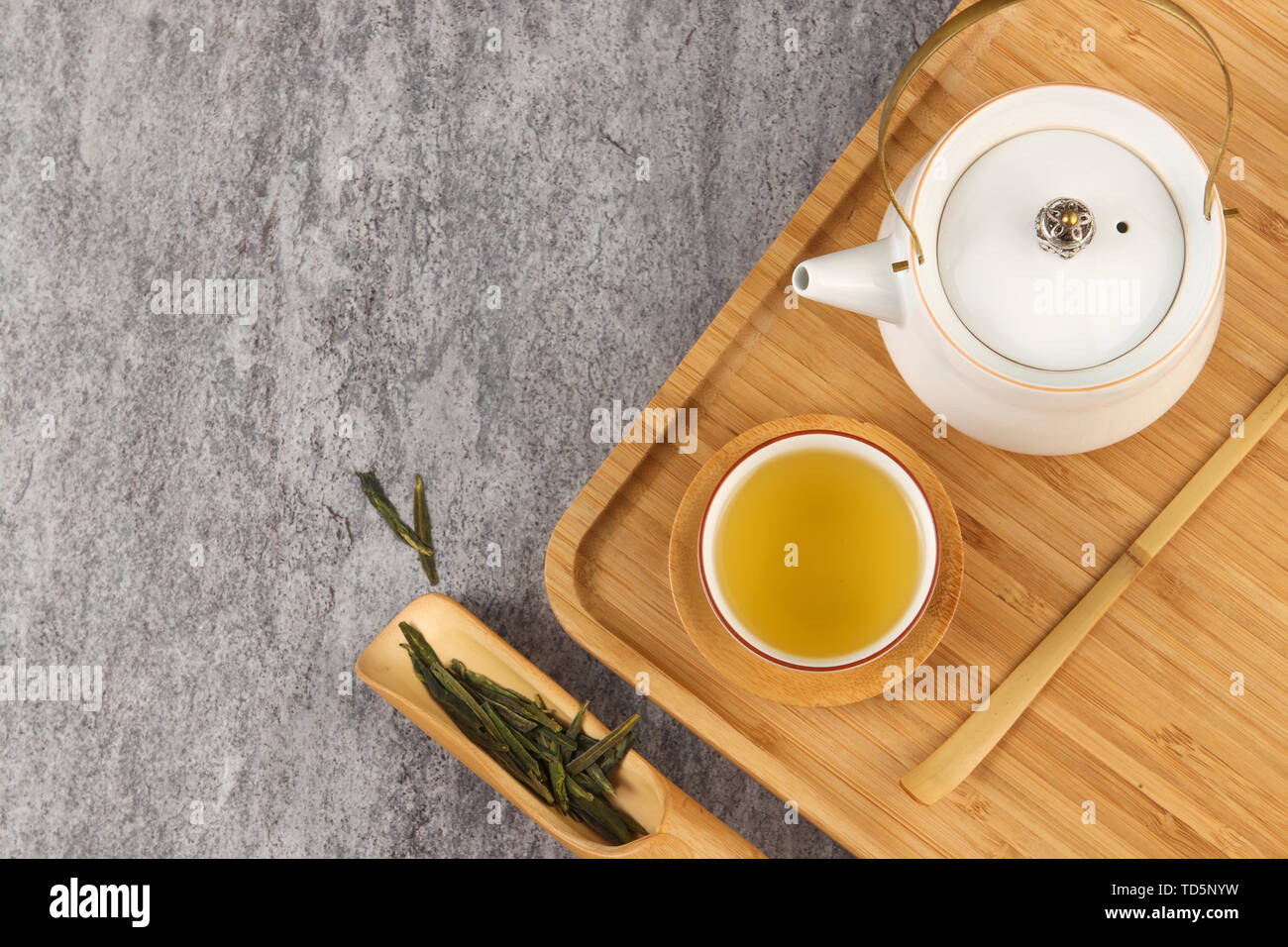 Chinese tea scene Stock Photo - Alamy